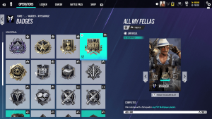 Badges – Rainbow Six Siege – Nikolas Joshua Klein